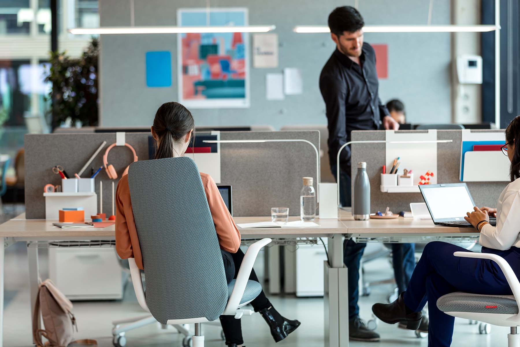 Agencement d’open-spaces - Concept Aménagement – Séquence Aménagement